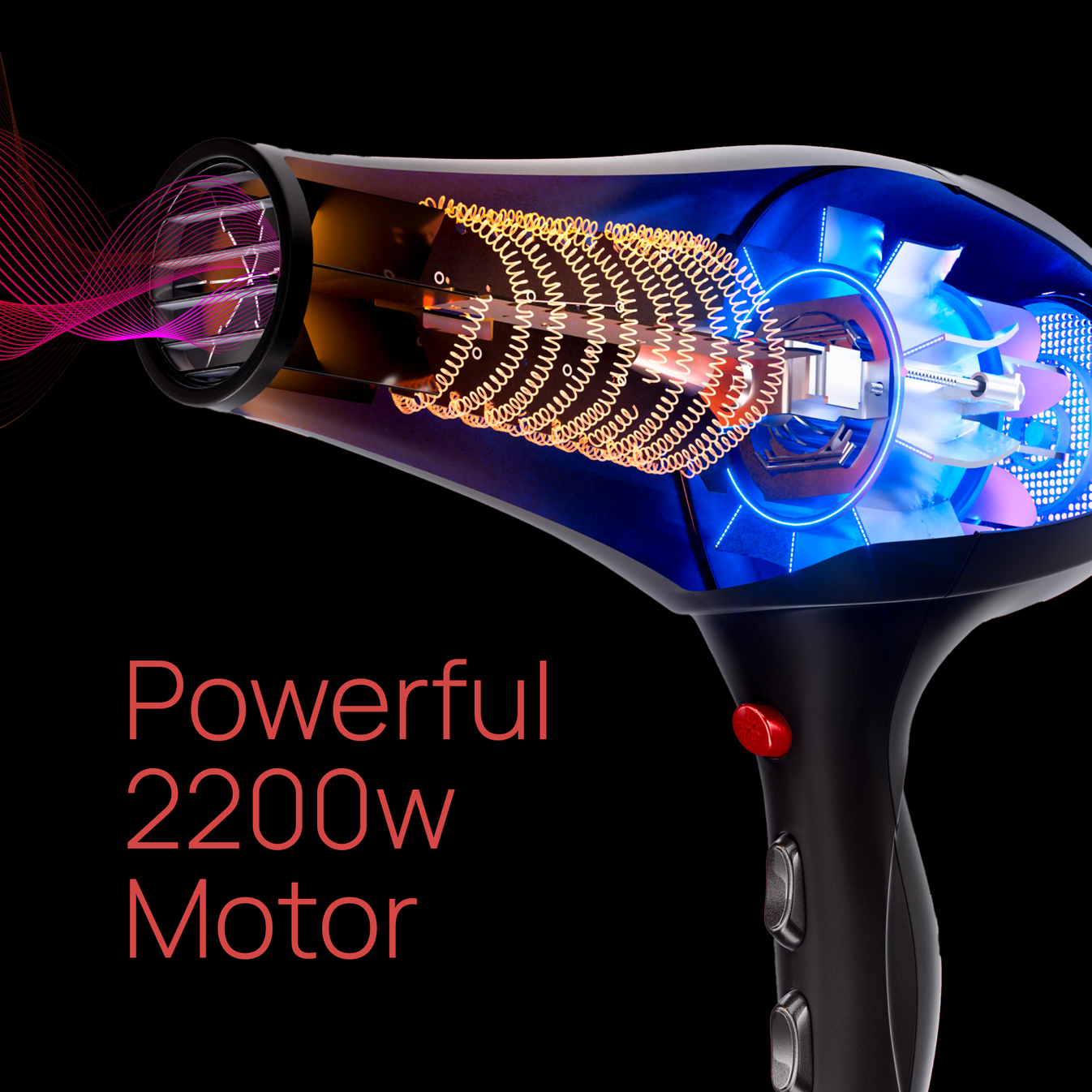 Trezoro Professional Ionic Hair Dryer